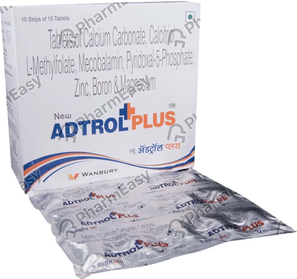 Buy New Adtrol Plus Strip Of 15 Tablets Online at Flat 15% OFF | PharmEasy
