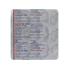 Formin Sr 1 G Tablet (15) - Uses, Side Effects, Dosage, Composition ...