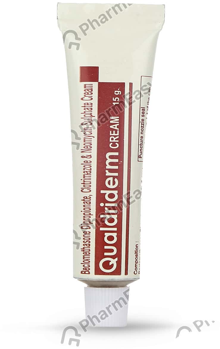 Qualdriderm Cream 15gm: Uses, Side Effects, Price & Dosage | PharmEasy