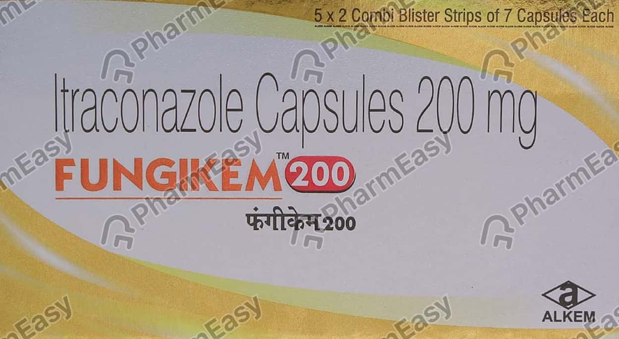 Fungikem 200 MG Capsule (7): Uses, Side Effects, Price & Dosage | PharmEasy