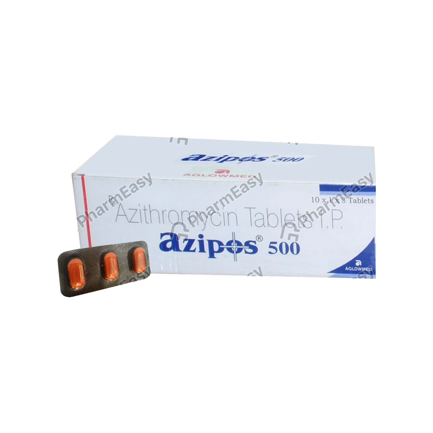 Azipos 500 MG Tablet (3) - Uses, Side Effects, Dosage, Composition ...