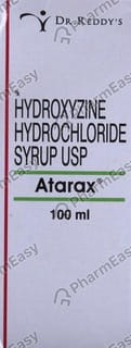 Atarax 10 MG/5ML Syrup (100): Uses, Side Effects, Price & Dosage ...