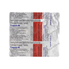 Tagon M Tab 15'S - Uses, Side Effects, Dosage, Composition & Price ...