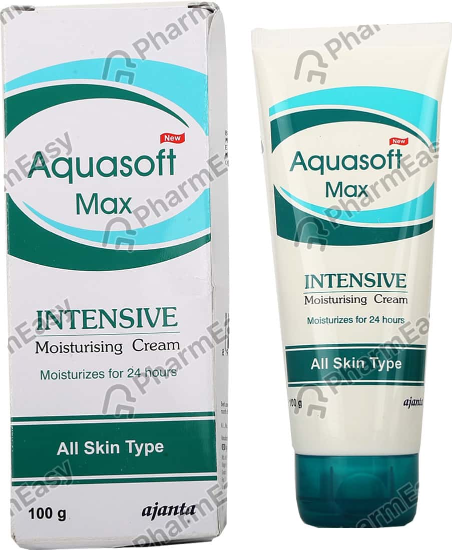 Buy NEW AQUASOFT MAX TUBE OF 100GM CREAM Online & Get Upto 60% OFF at ...