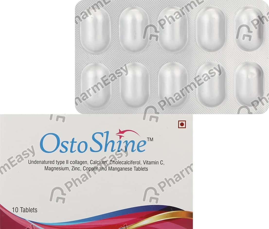 Buy OSTOSHINE TAB 10'S Online & Get Upto 60% OFF at PharmEasy