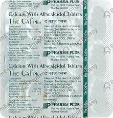 The Cal Plus Strip Of 15 Tablets: Uses, Side Effects, Price & Dosage ...