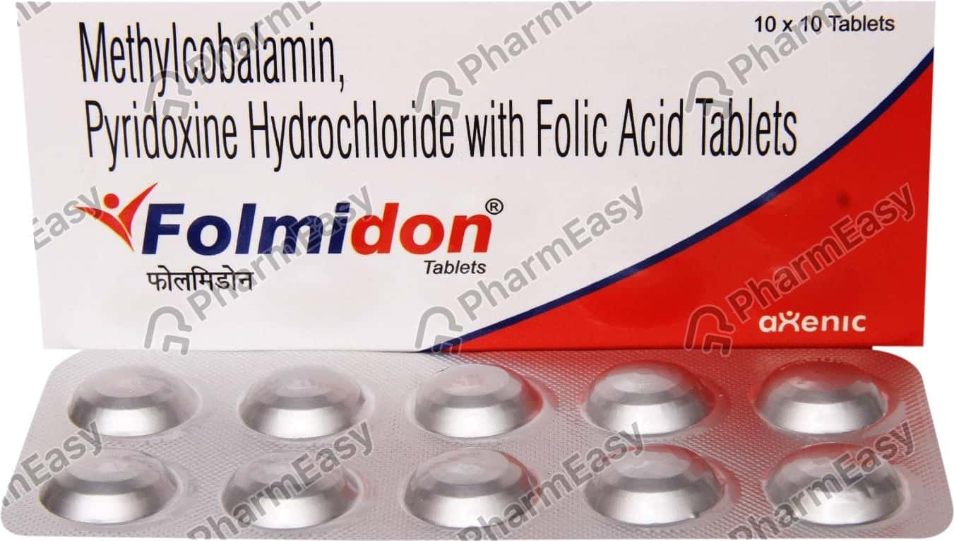 Buy Folmidon Strip Of 10 Tablets Online at Flat 15% OFF | PharmEasy