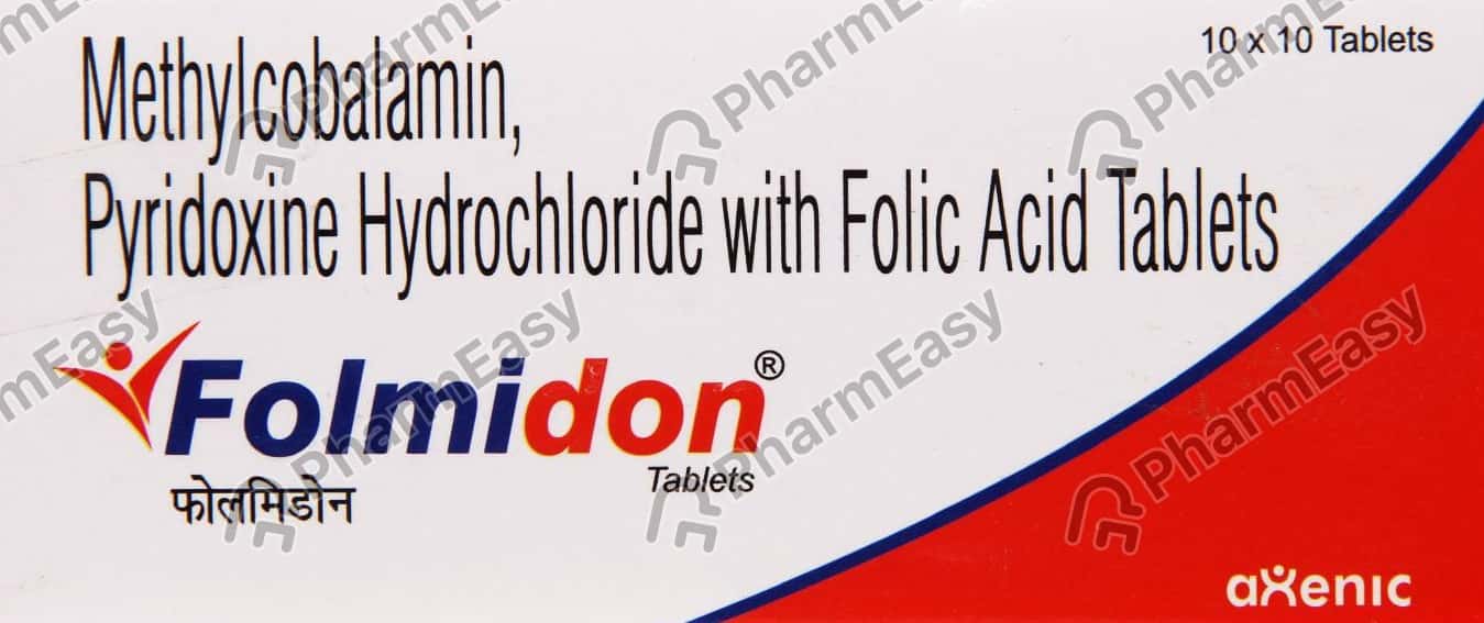 Buy Folmidon Tablet (10) Online at Flat 18% OFF* | PharmEasy