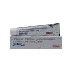 Panderm Plus Cream (15) - Uses, Side Effects, Dosage, Composition ...
