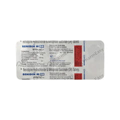Buy Benidin M 4mg/50mg Tab 10'S Online at Flat 18% OFF* | PharmEasy