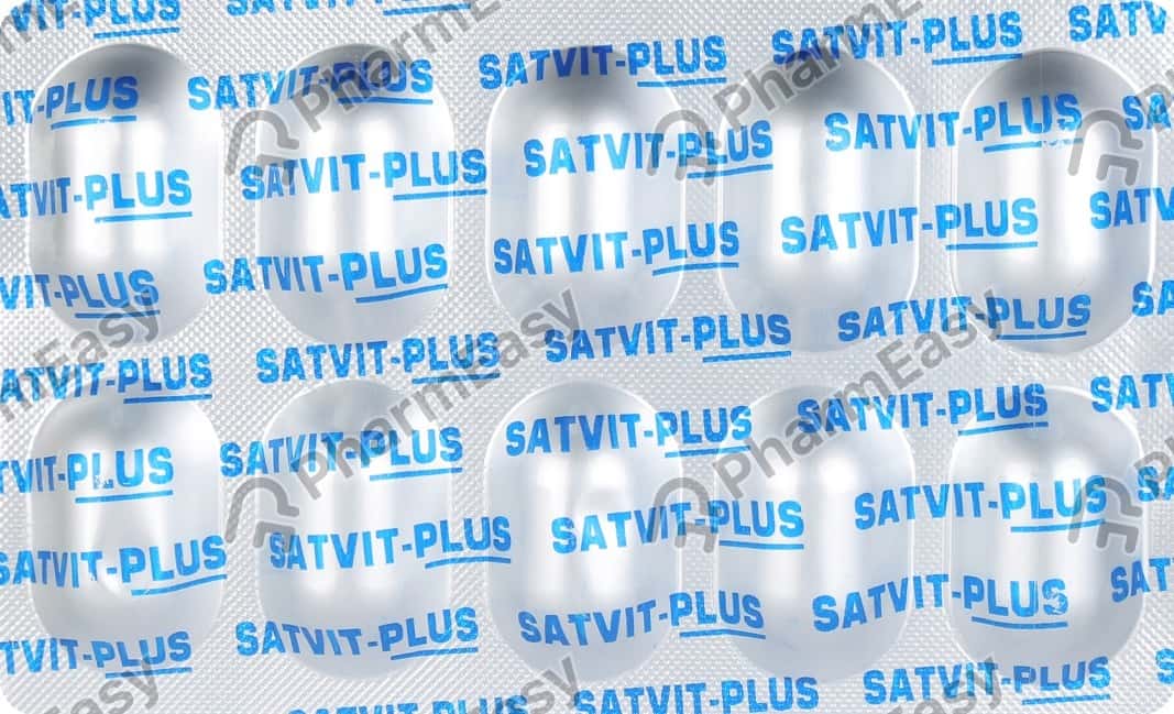 Buy Satvit Plus Strip Of 10 Tablets Online & Save Up to 24% at PharmEasy