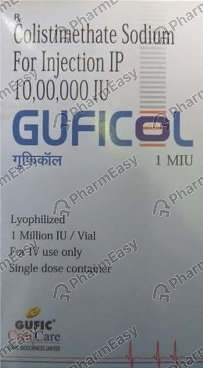 Guficol Plus 1000000 IU Powder For Injection (1): Uses, Side Effects ...