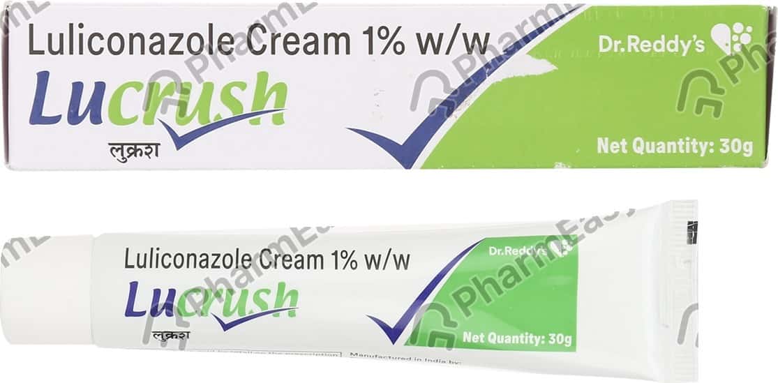 Lucrush 1 %W/W Cream (30): Uses, Side Effects, Price & Dosage | PharmEasy