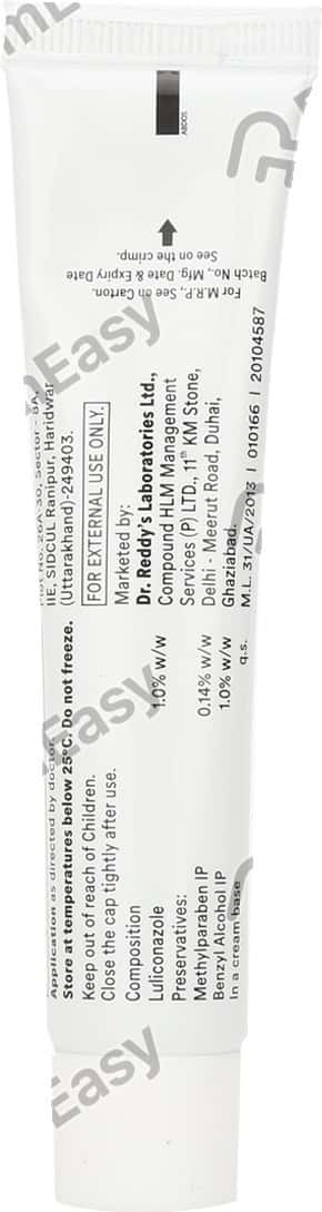Lucrush 1 %W/W Cream (30): Uses, Side Effects, Price & Dosage | PharmEasy