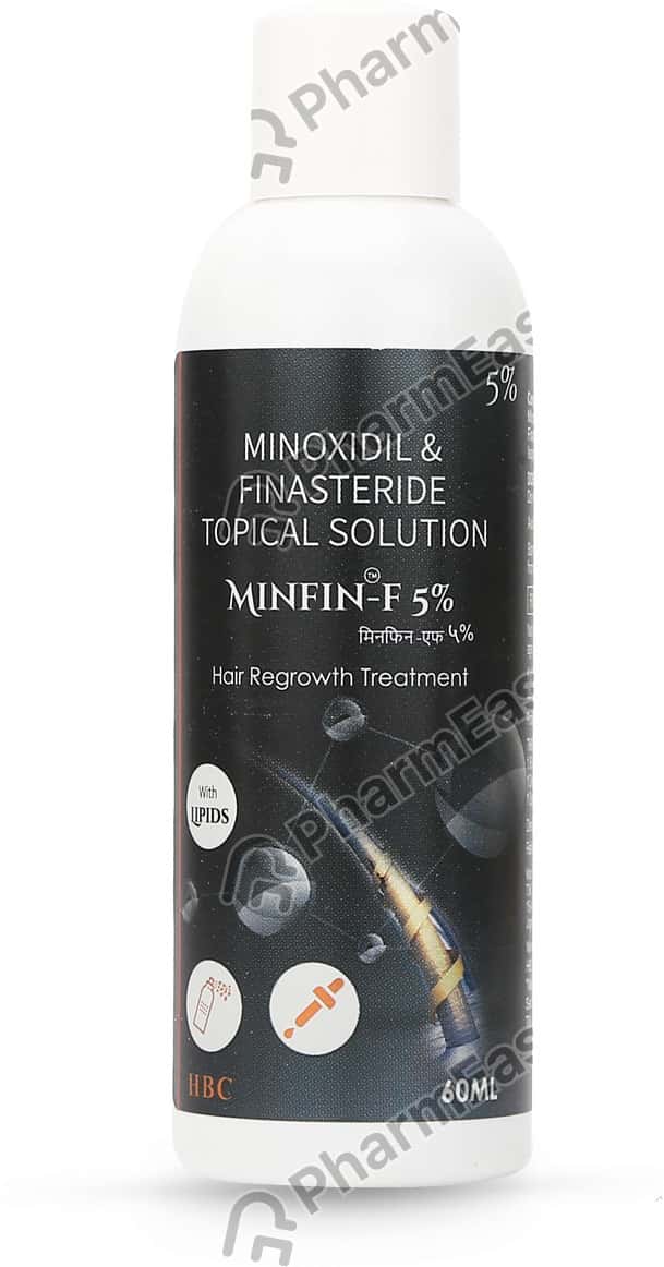 Minfin F 5% Topical Solution 60ml: Uses, Side Effects, Price & Dosage ...