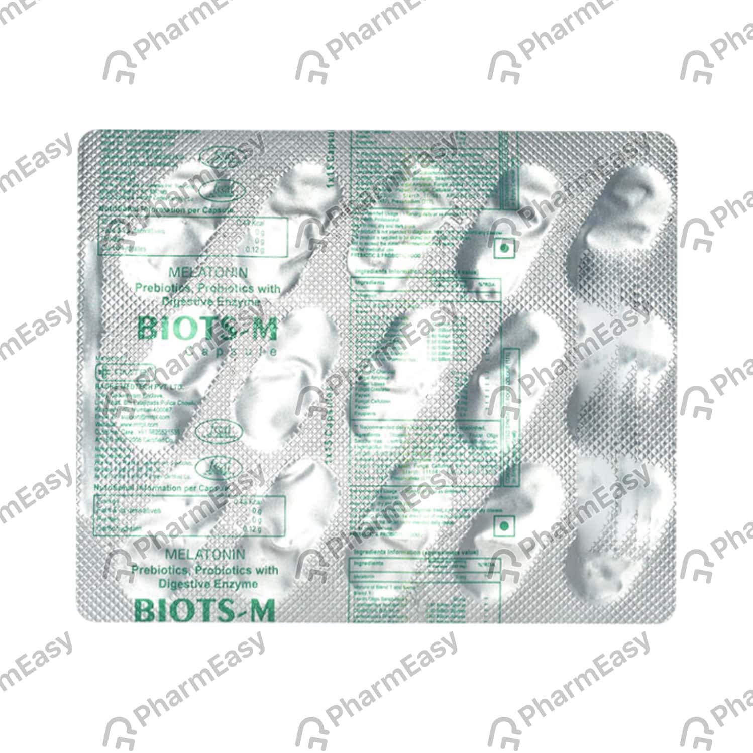 Buy Biots M Strip Of 15 Capsules Online & Save Up to 24% at PharmEasy