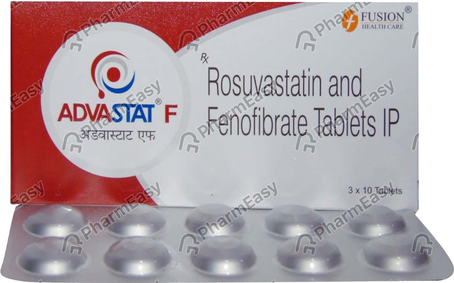 Advastat F Strip Of 10 Tablets: Uses, Side Effects, Price & Dosage ...