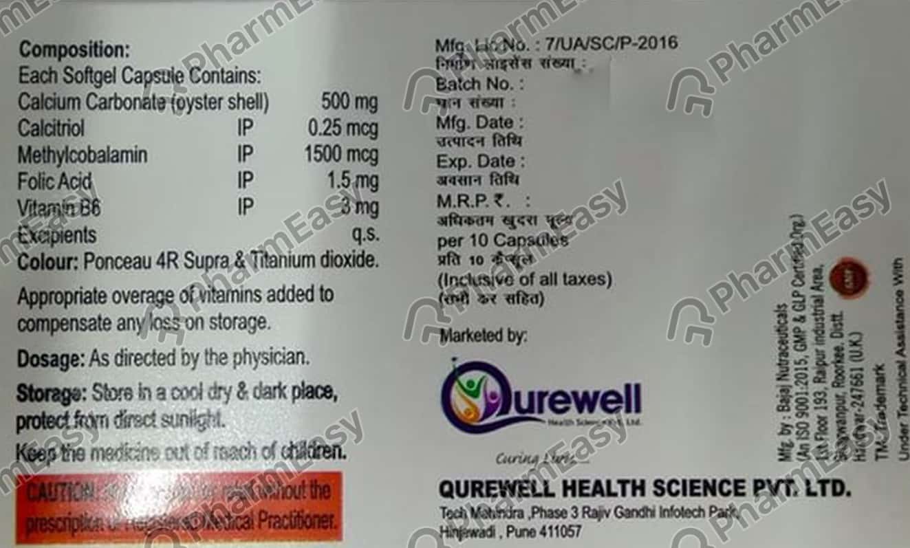 Calbona Strip Of 10 Capsules: Uses, Side Effects, Price & Dosage ...