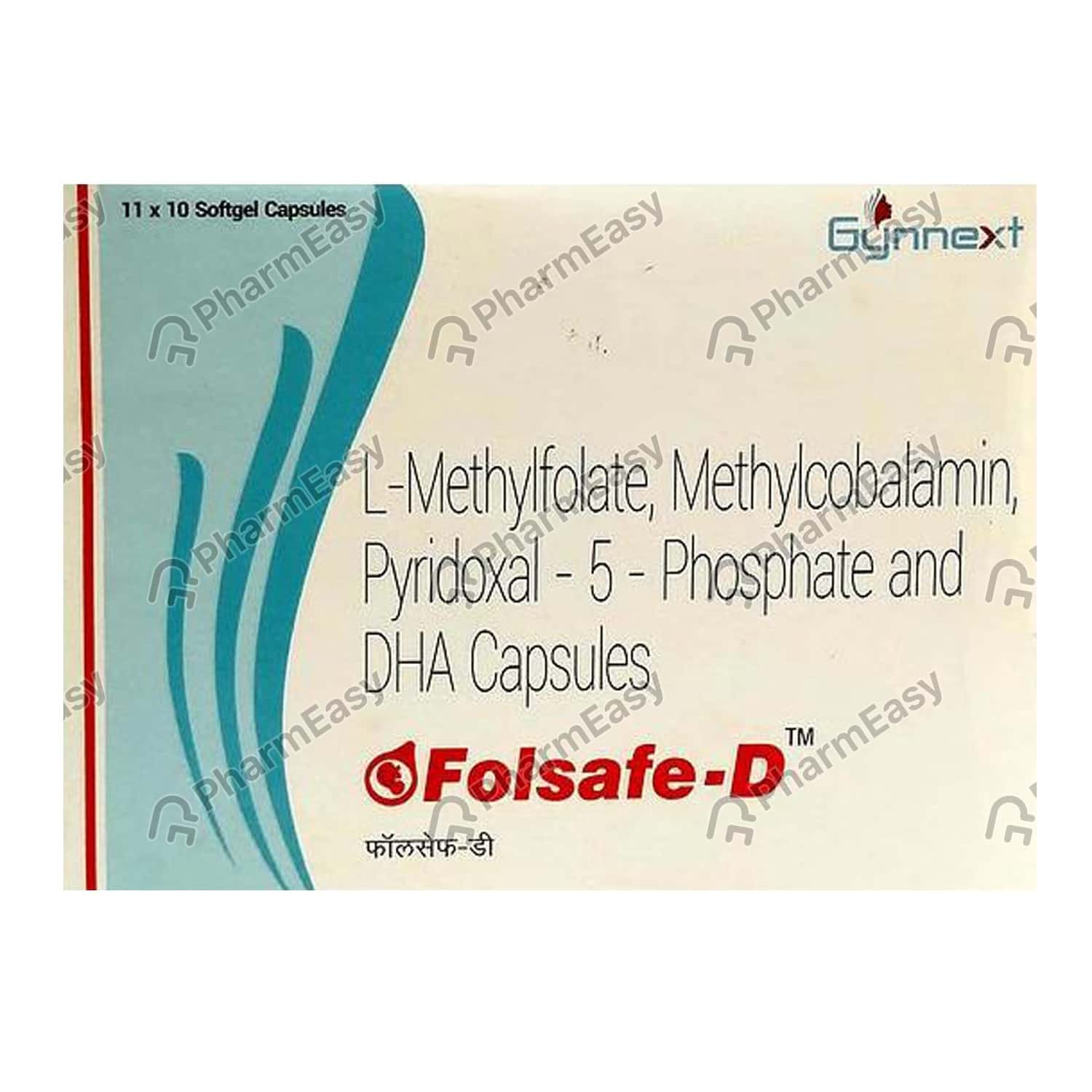 Buy Folsafe D Cap 10'S Online at Flat 18% OFF* | PharmEasy