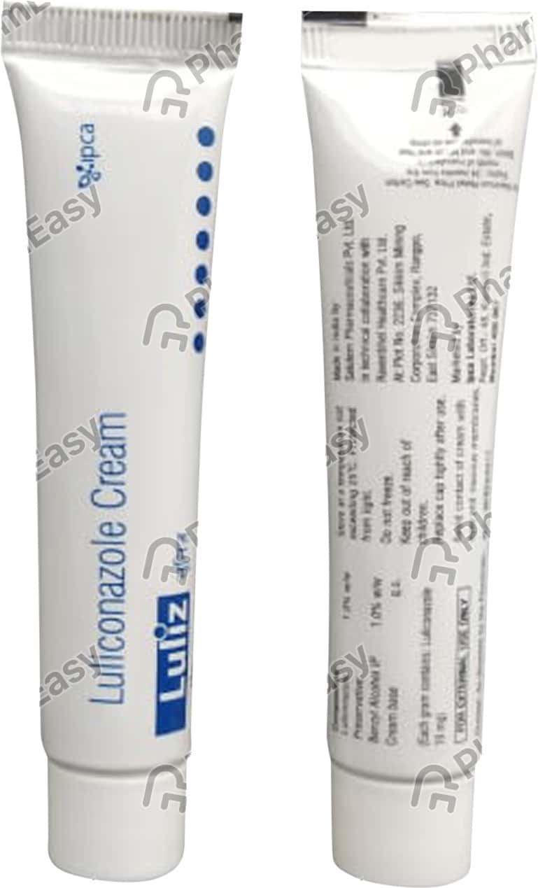 Luliz 1 %W/W Cream (15): Uses, Side Effects, Price & Dosage | PharmEasy
