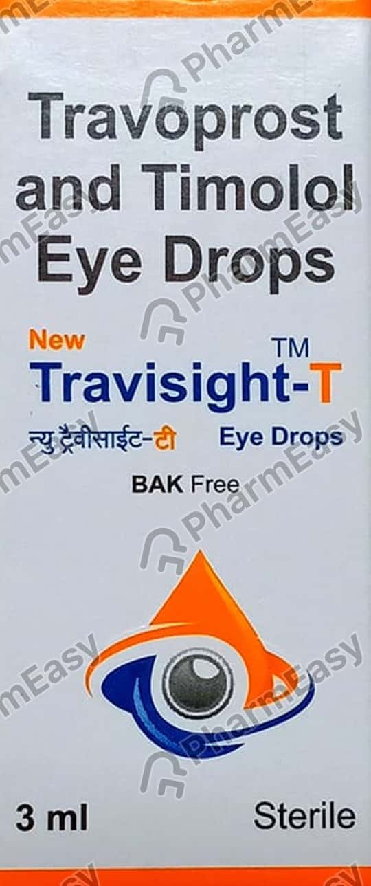 New Travisight T Bottle Of 3ml Eye Drops: Uses, Side Effects, Price ...