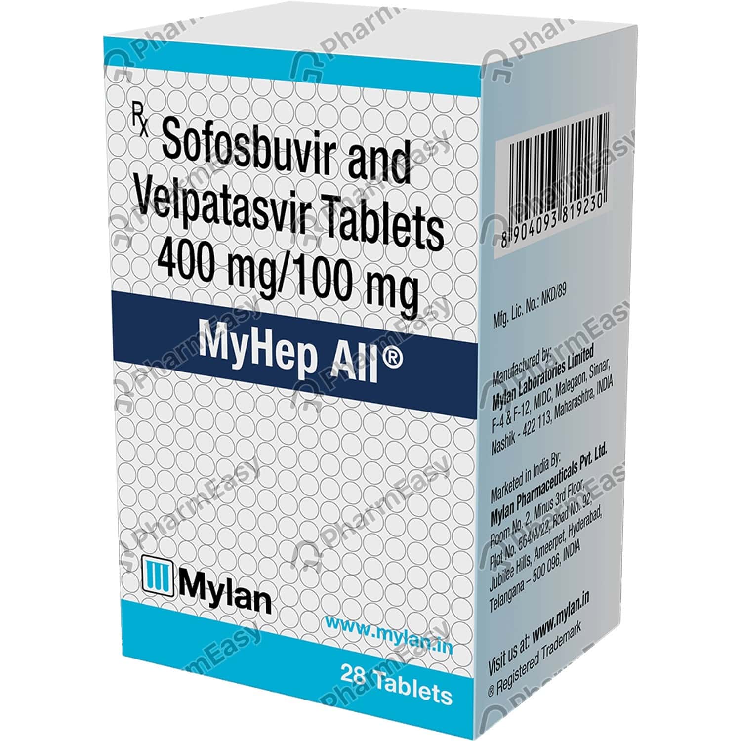Myhep All Tablets 28'S: Uses, Side Effects, Price & Dosage | PharmEasy