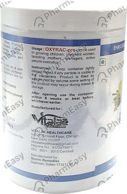 Buy Oxyrac Pro Oral Powder (500) Online at Flat 15% OFF | PharmEasy