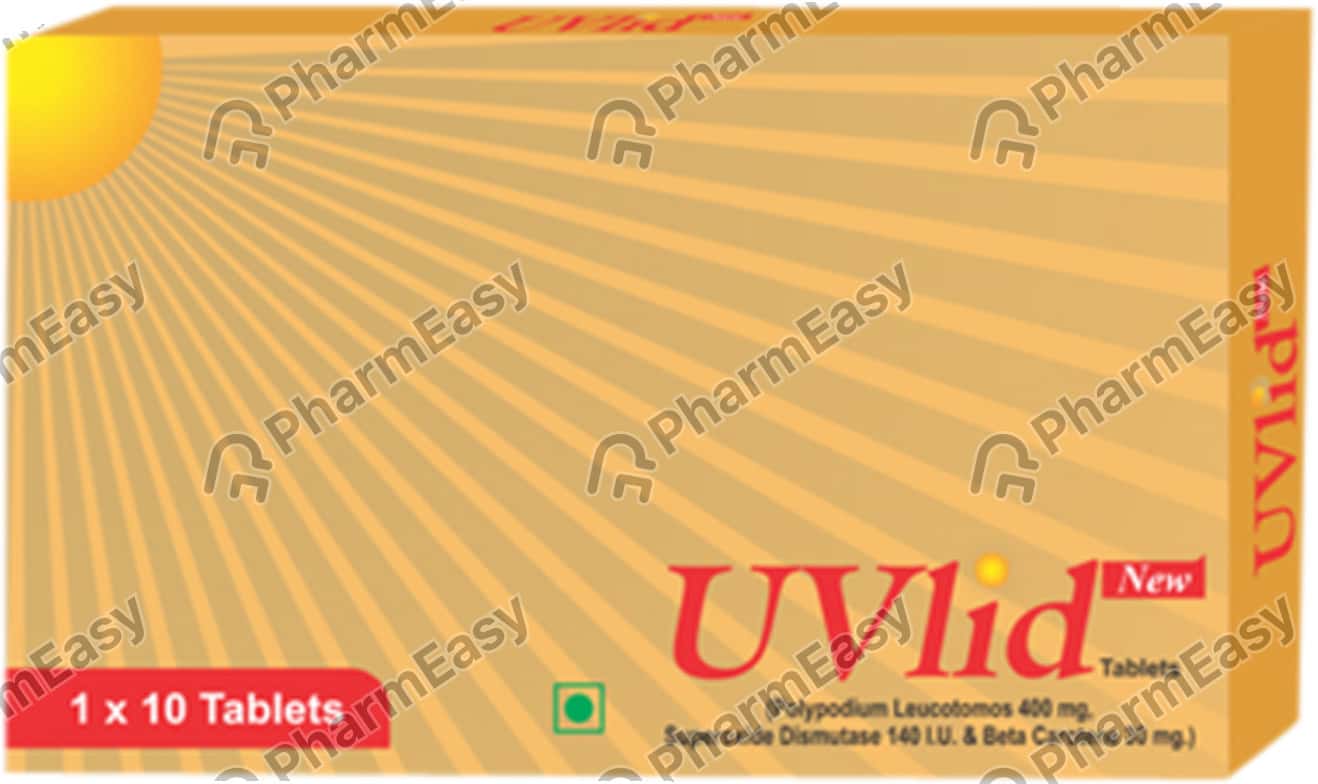 Buy Uvlid Tablet (10) Online & Save Up to 24% at PharmEasy