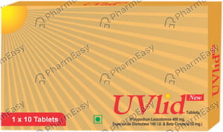 Buy Uvlid Tablet (10) Online & Save Up to 24% at PharmEasy