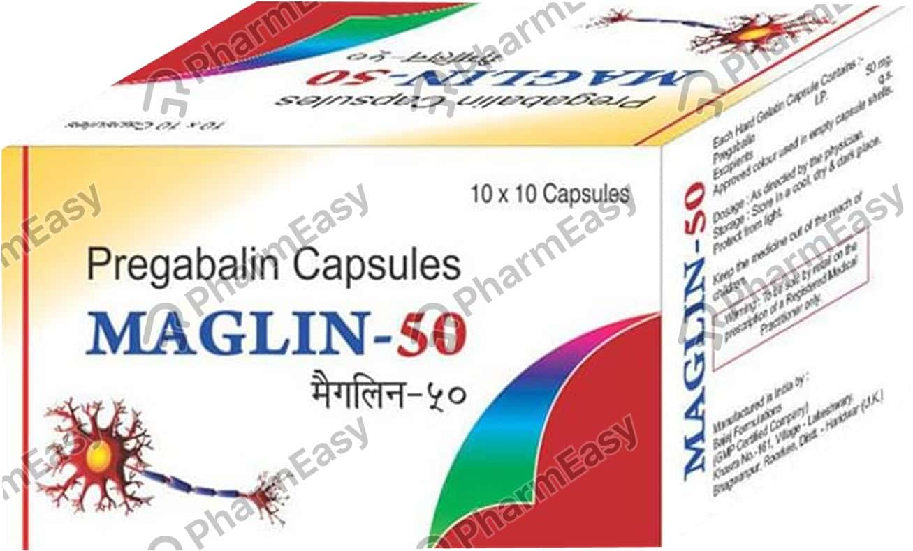 Maglin 50 MG Capsule (10): Uses, Side Effects, Price & Dosage | PharmEasy