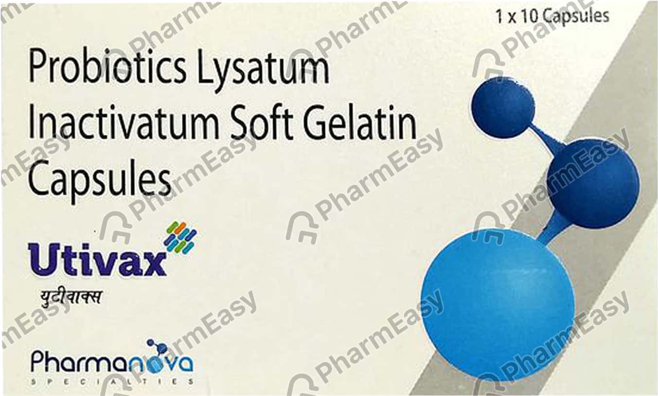Buy Utivax 6 MG Capsule (10) Online at Flat 15% OFF | PharmEasy