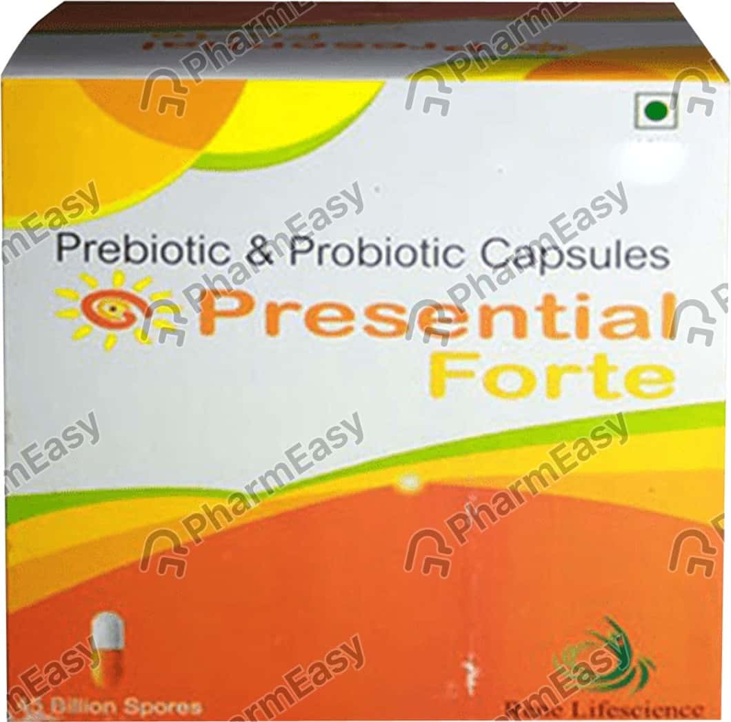 Buy Presential Forte Strip Of 10 Capsules Online & Save Up to 24% at ...
