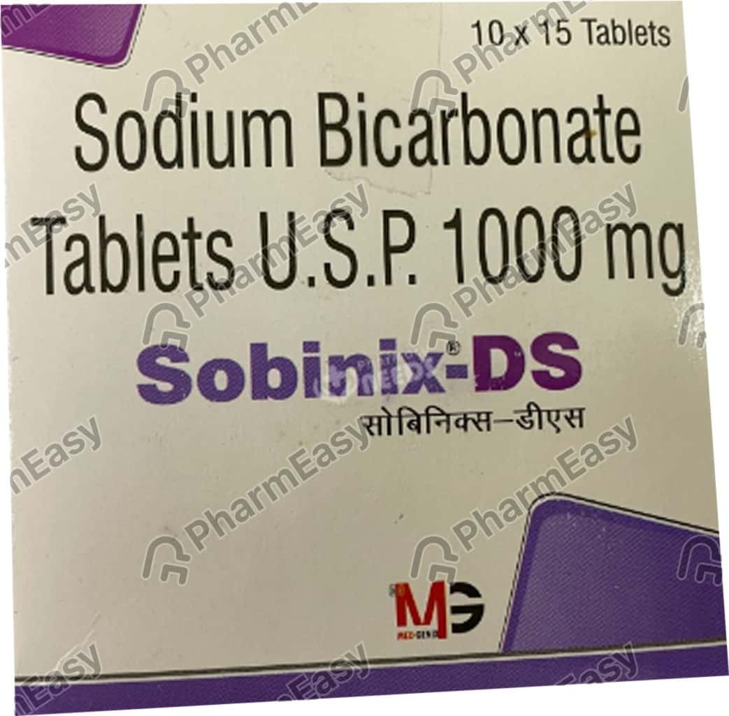 Sobinix Ds 1000 MG Tablet (15): Uses, Side Effects, Price, Dosage ...