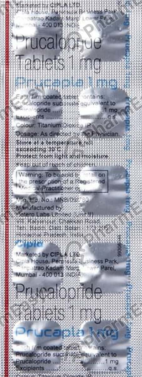 Prucapla 1 MG Tablet (10): Uses, Side Effects, Price & Dosage | PharmEasy