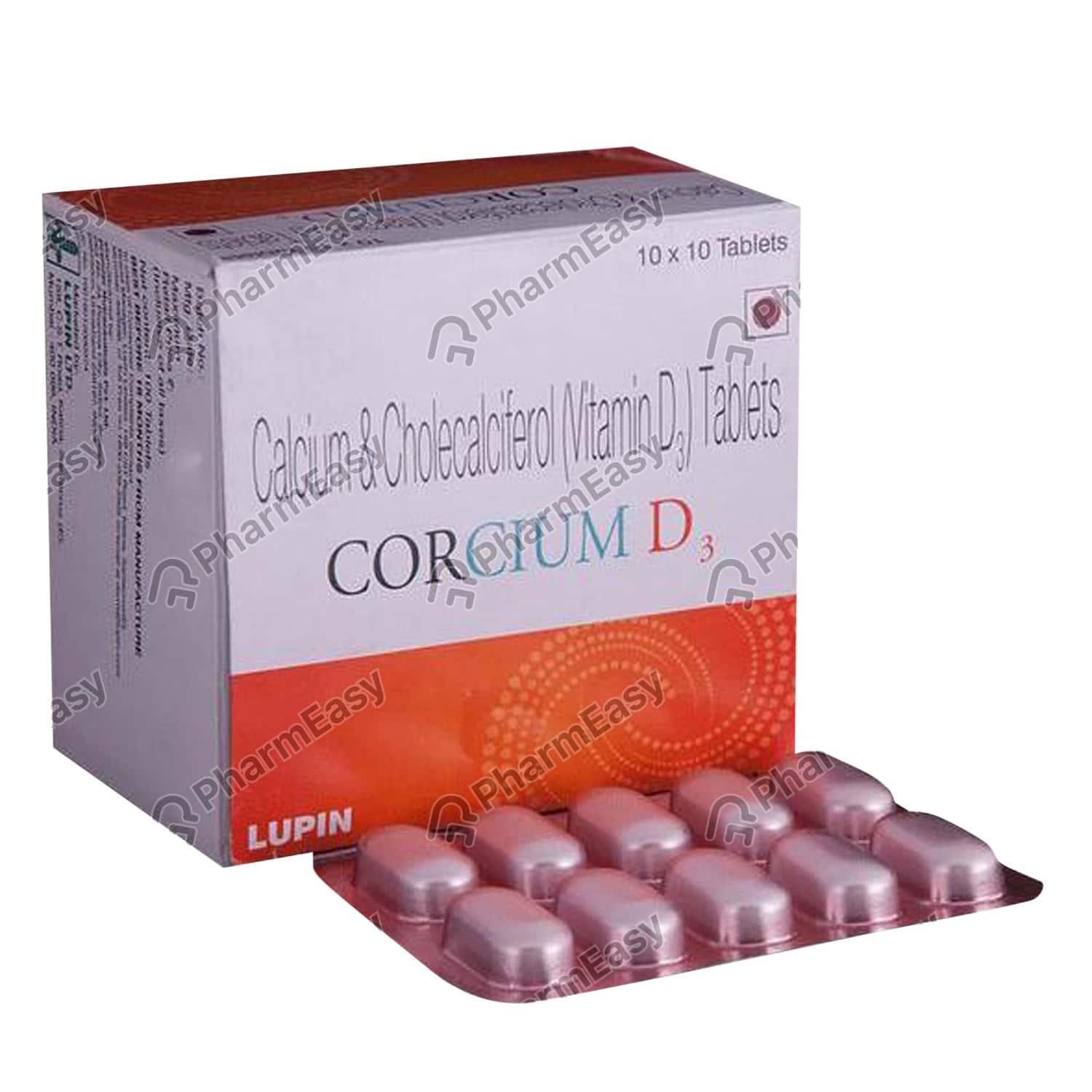 Corcium D3 Tab 15'S - Uses, Side Effects, Dosage, Composition & Price ...