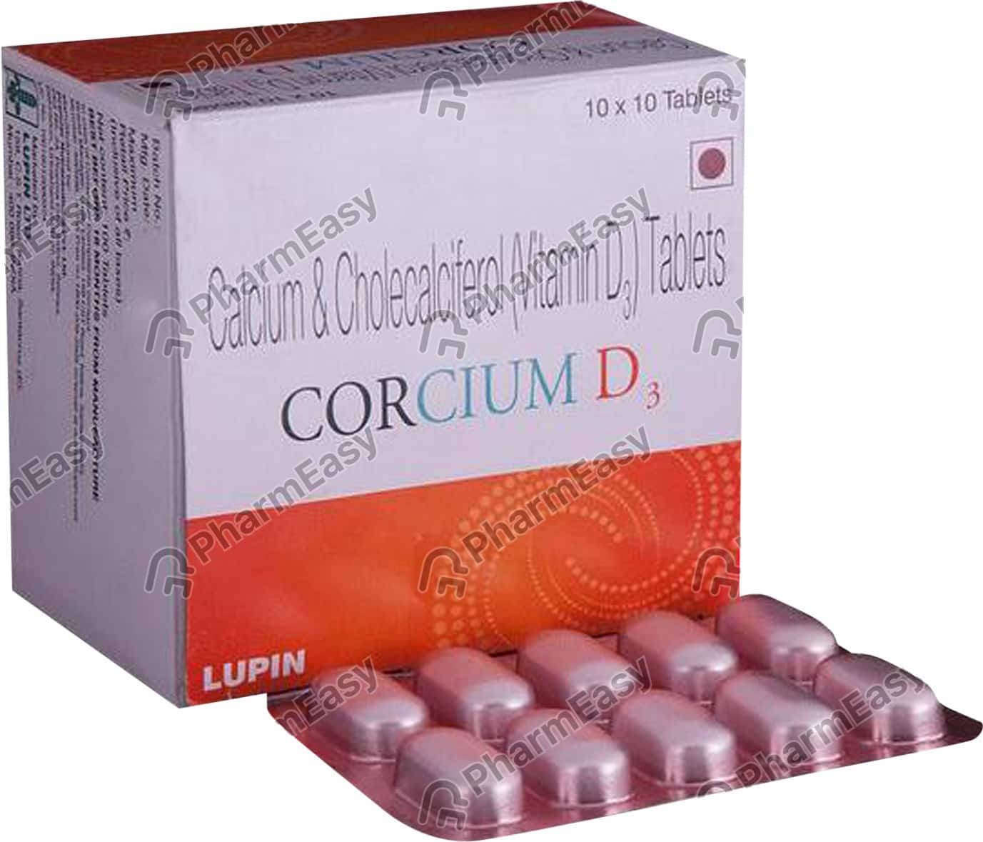 Buy CORCIUM D3 STRIP OF 15 TABLETS Online & Get Upto 60% OFF at PharmEasy