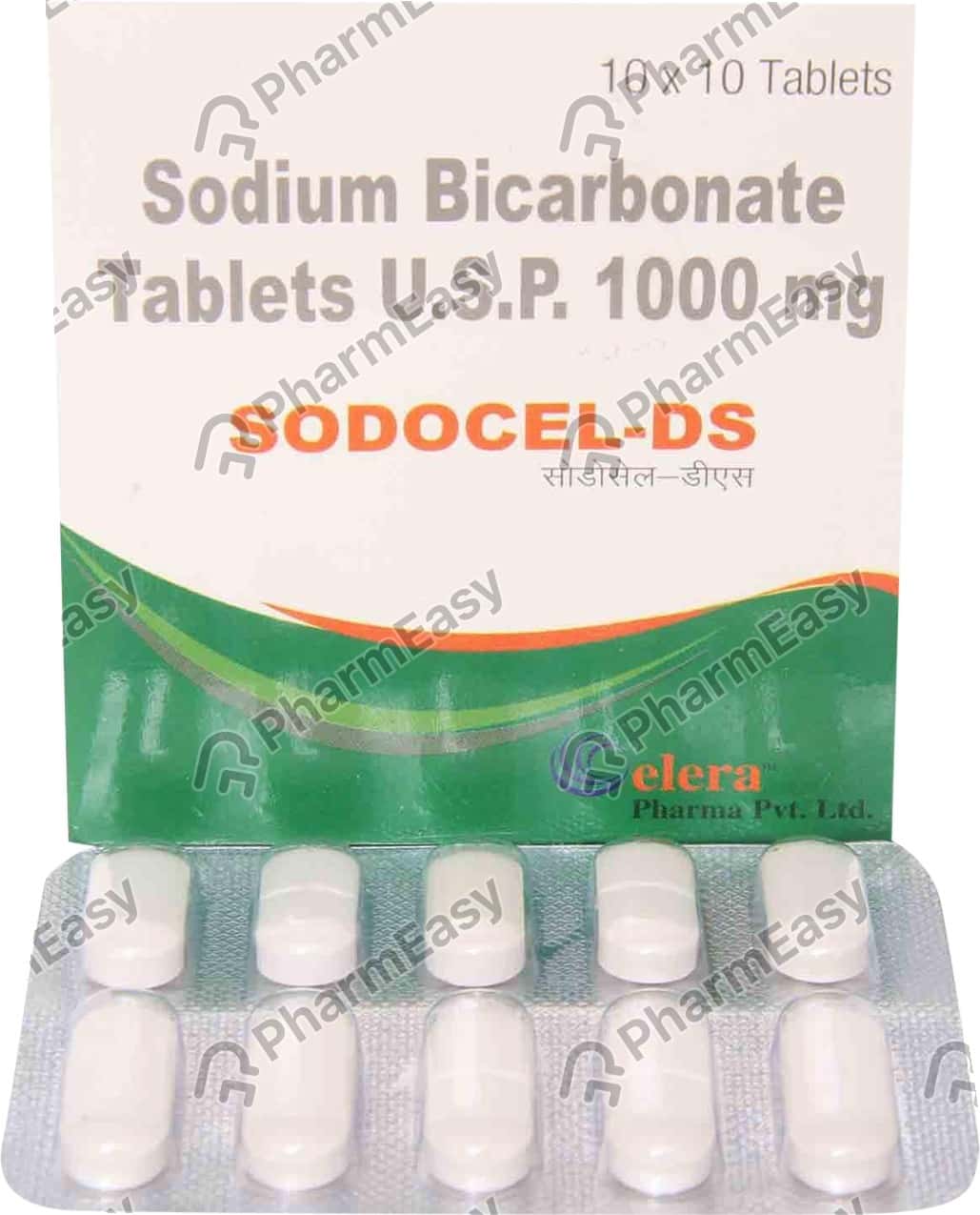 Sodocel Ds 1000 MG Tablet (10): Uses, Side Effects, Price & Dosage ...