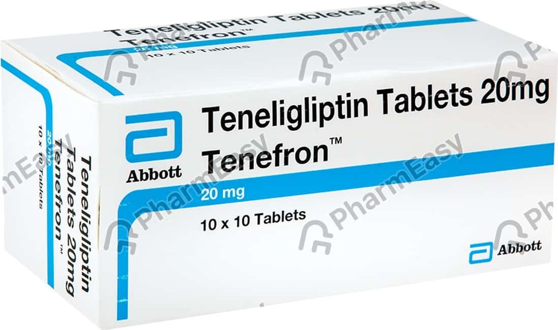 Tenefron 20 MG Tablet (10): Uses, Side Effects, Price & Dosage | PharmEasy