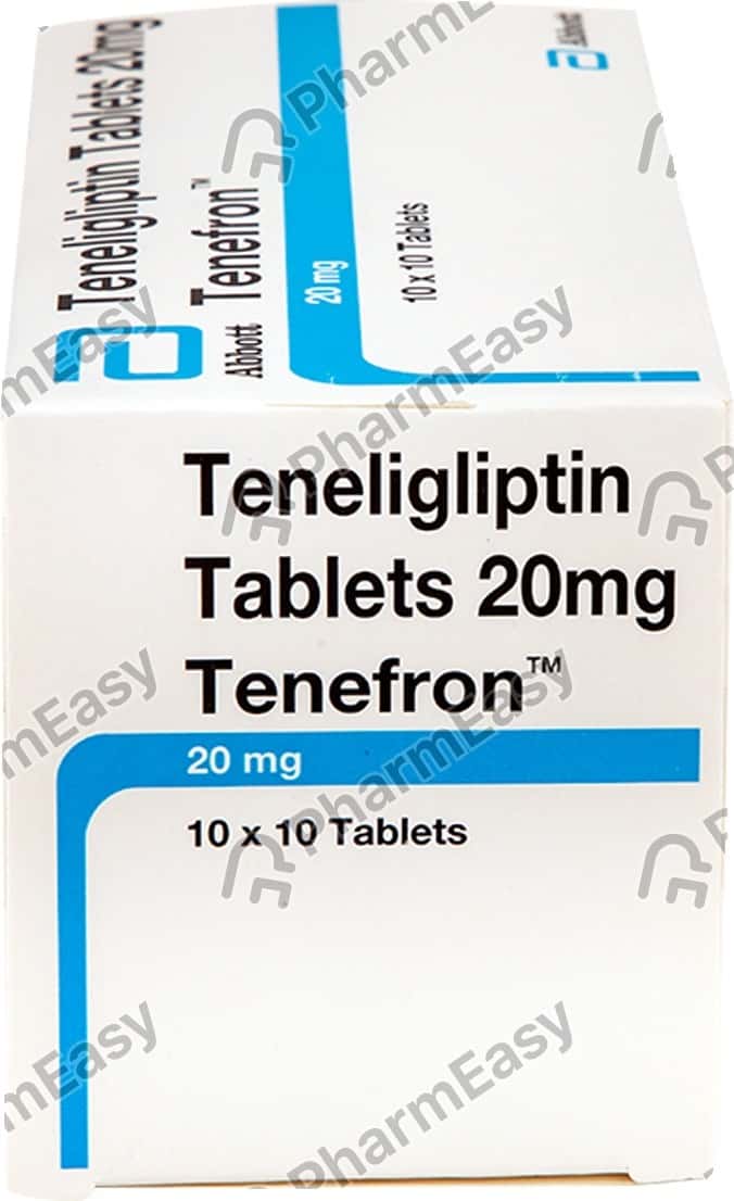 Tenefron 20 MG Tablet (10): Uses, Side Effects, Price & Dosage | PharmEasy