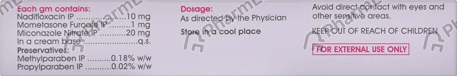 Buy Nadibact Plus Cream 10gm Online at Flat 15% OFF | PharmEasy