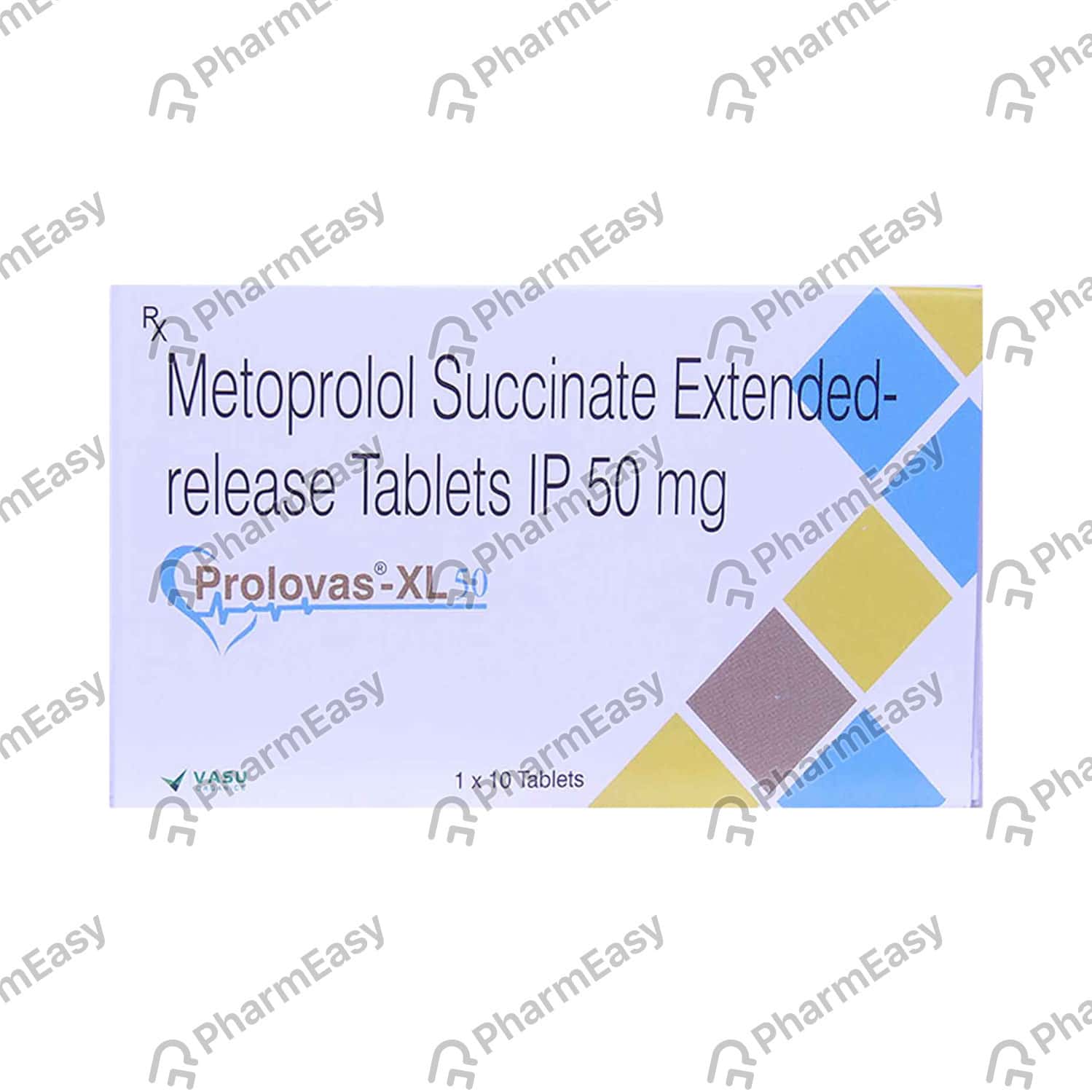 Prolovas Xl 50 MG Tablet (10): Uses, Side Effects, Price & Dosage ...