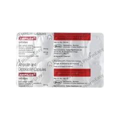 Ampilox Strip Of 10 Capsules - Uses, Side Effects, Dosage, Composition ...