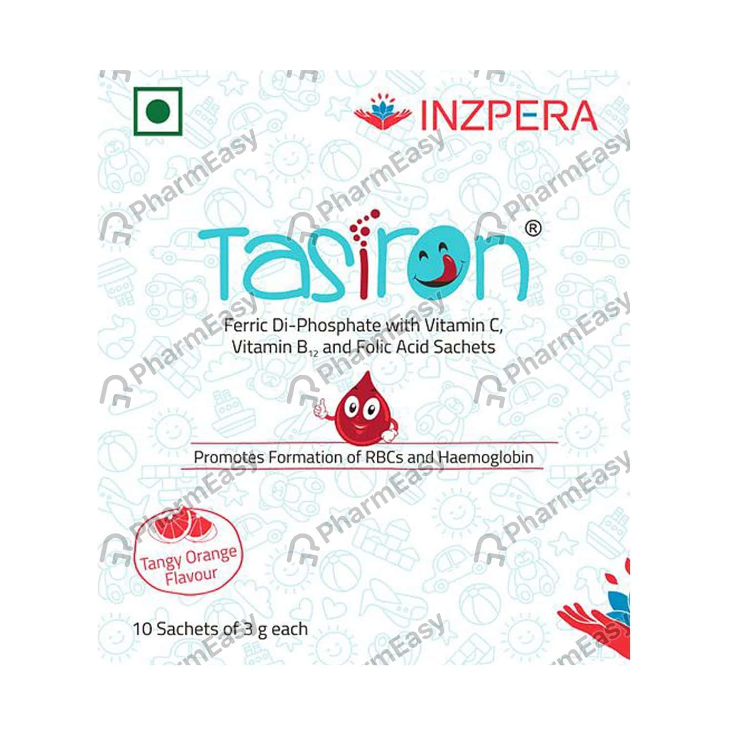 Tasiron Sachet Of 10*3gm Powder: Uses, Side Effects, Price & Dosage ...