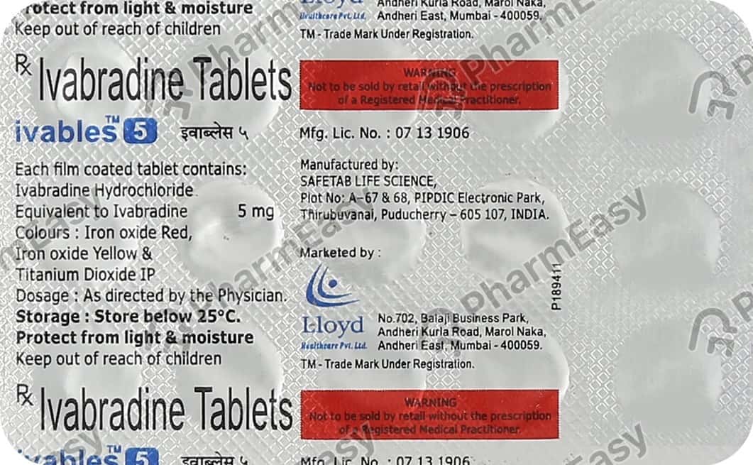 Ivarest 5 MG Tablet (10): Uses, Side Effects, Price & Dosage | PharmEasy