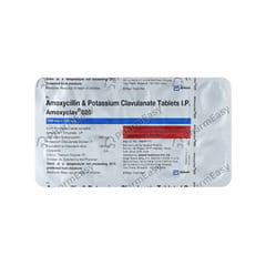 Amoxyclav 625mg Tab 10'S - Uses, Side Effects, Dosage, Composition ...