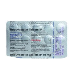 Rosave 10 MG Tablet (15) - Uses, Side Effects, Dosage, Composition ...