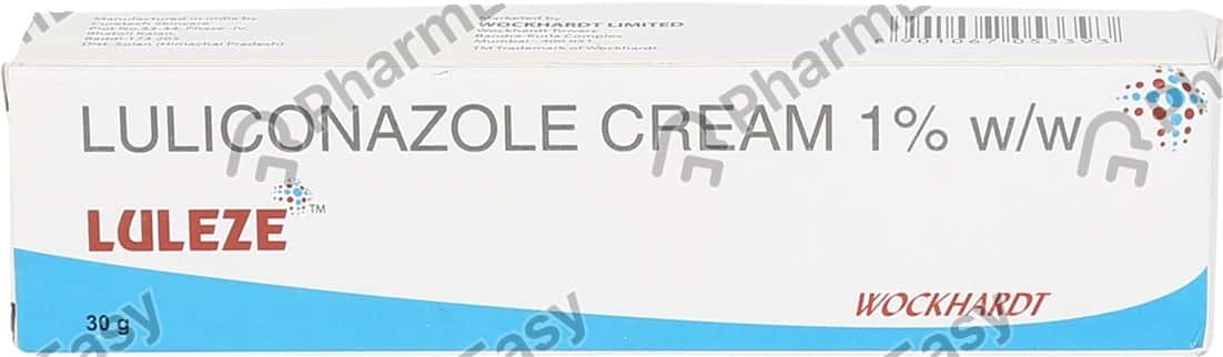 Luleze 1 % Cream (30): Uses, Side Effects, Price & Dosage | PharmEasy
