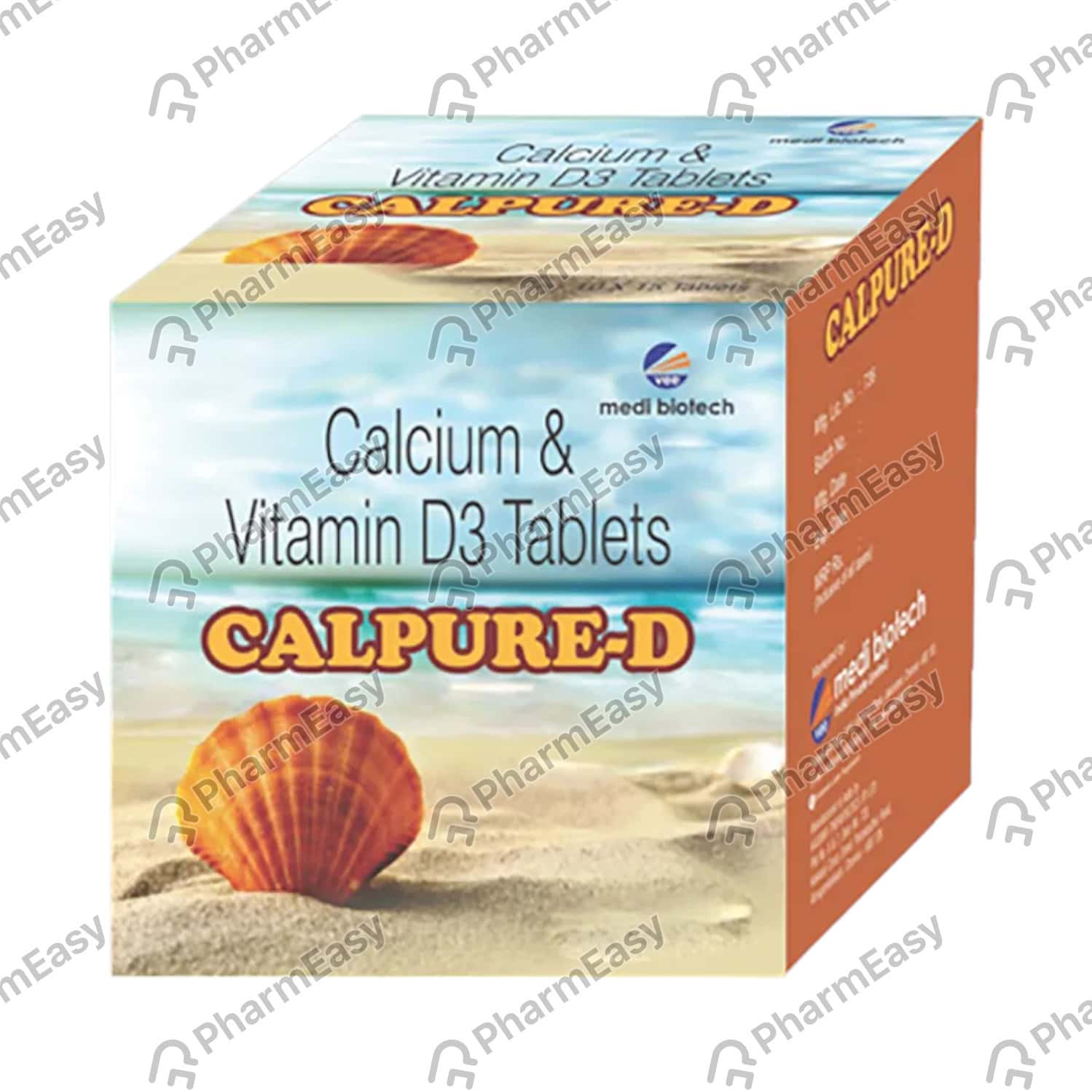Calpure D Strip Of 15 Tablets: Uses, Side Effects, Price & Dosage ...