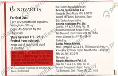 Zukanorm 50 MG Tablet (10): Uses, Side Effects, Price & Dosage | PharmEasy