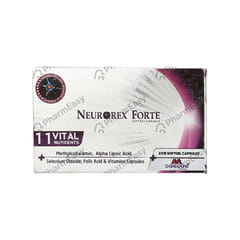 Buy Neurorex Forte Capsule 15'S Online at Flat 18% OFF* | PharmEasy
